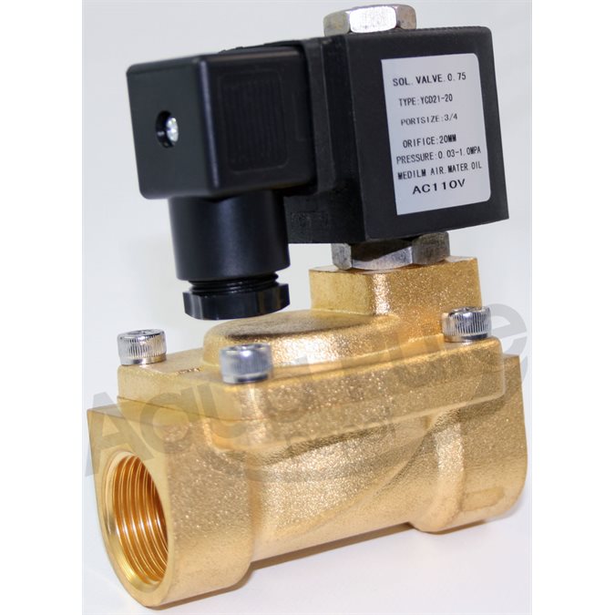SOLENOID VALVE 3 / 4" , 110V